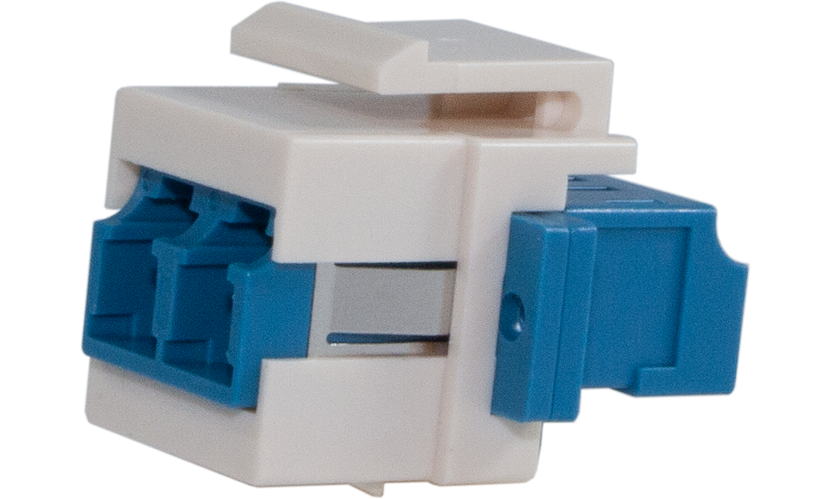 S2D-KS-LCLC Fiber Optic Keystone Adapter Duplex LC to LC OS2 – Industry ...